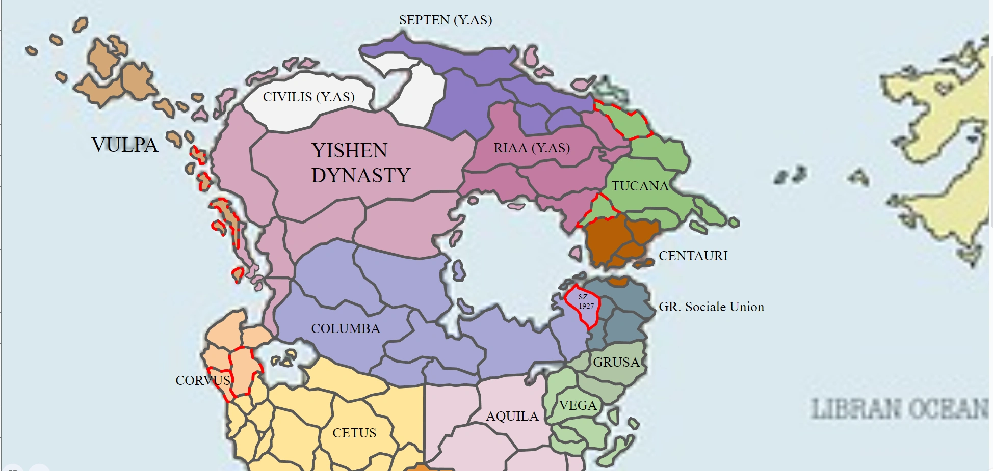 Kaiserreich but Centaura (fan lore) Yishen | Fandom