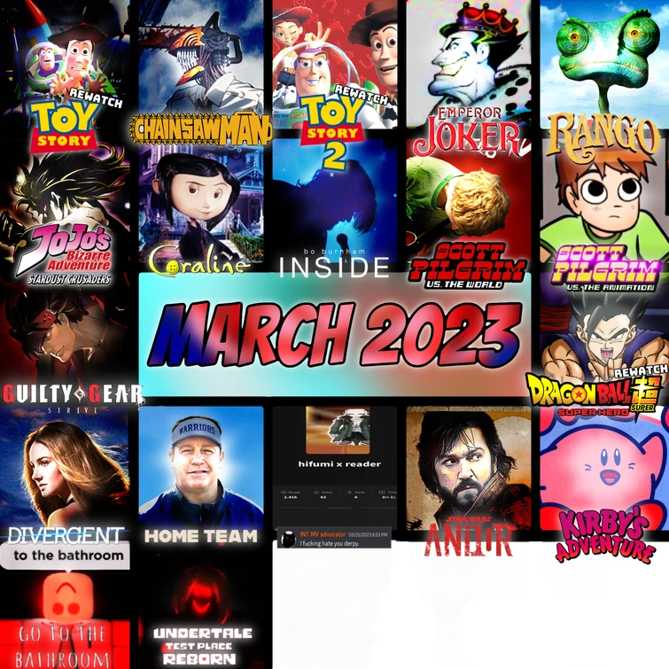 March 2023 Stuff | Fandom