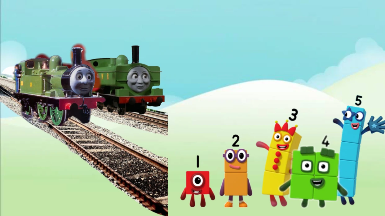 Numberblocks meeting duck and oliver from sodor | Fandom