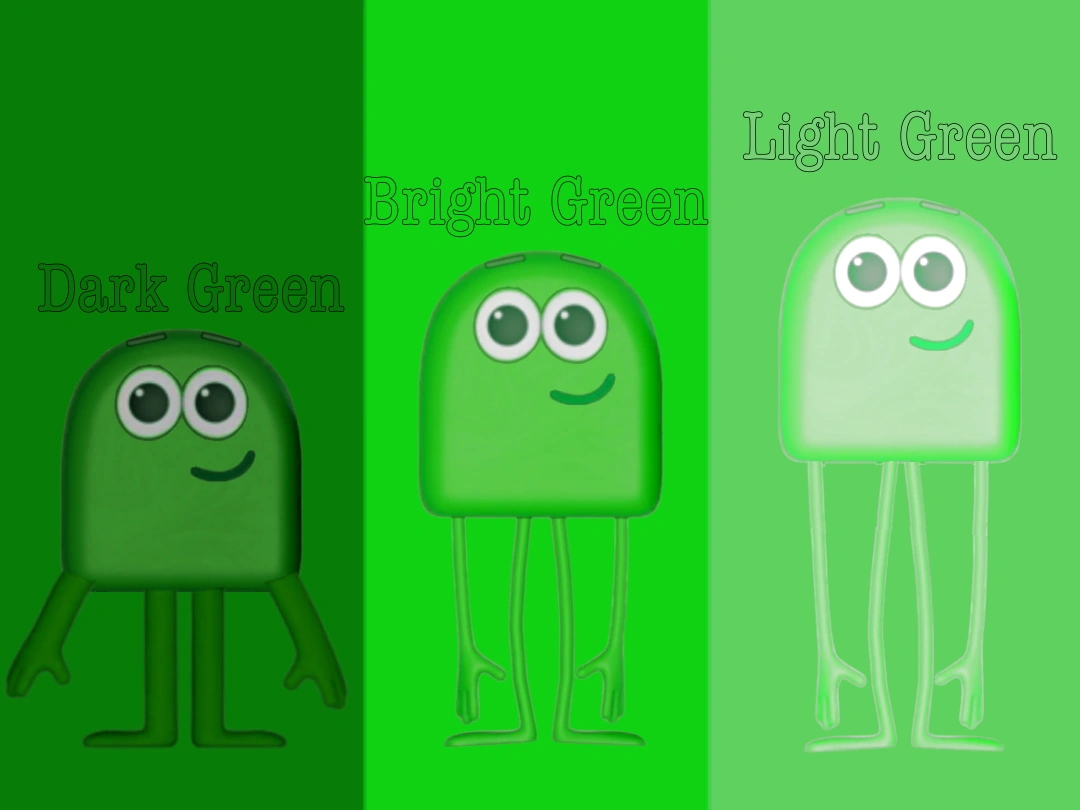 So i did a shades of green picture | Fandom