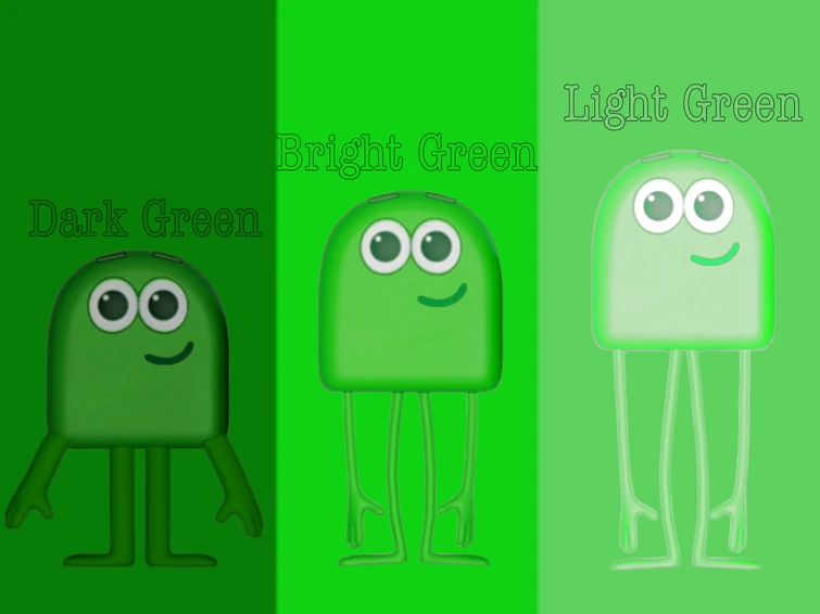 So i did a shades of green picture | Fandom