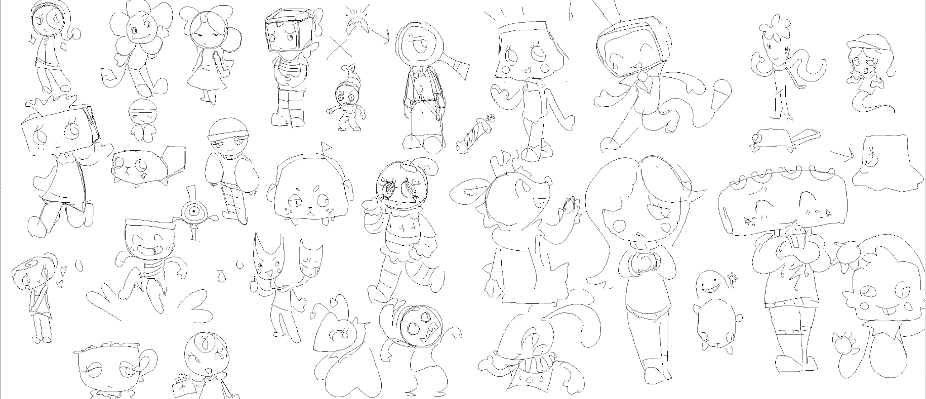 doing 1 minute doodles of ppl's characters | Fandom