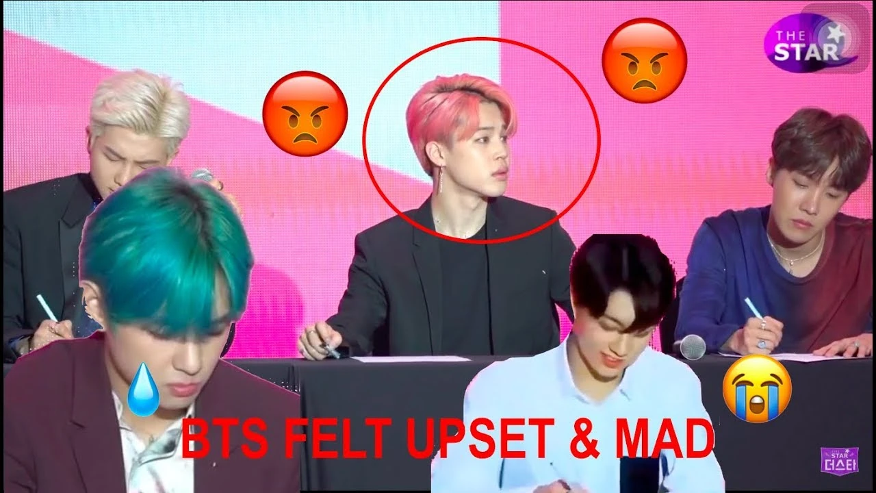 BTS Felt Extremely Upset after a reporter asks them a RIDICULOUS ...