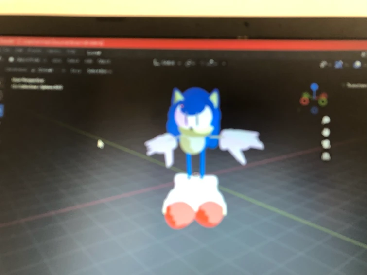 I Made Classic Sonic Model in Blender | Fandom
