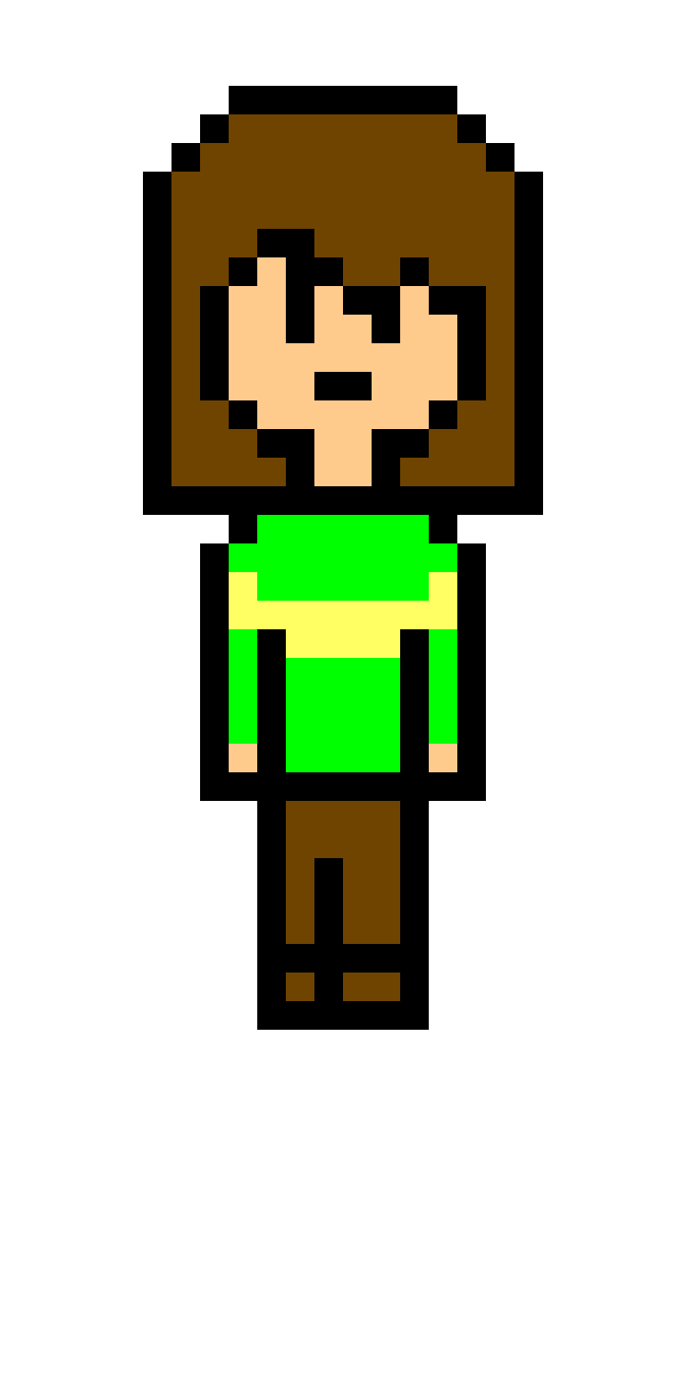 Chara walk sprite I’m making for an underswap animation, what can I ...