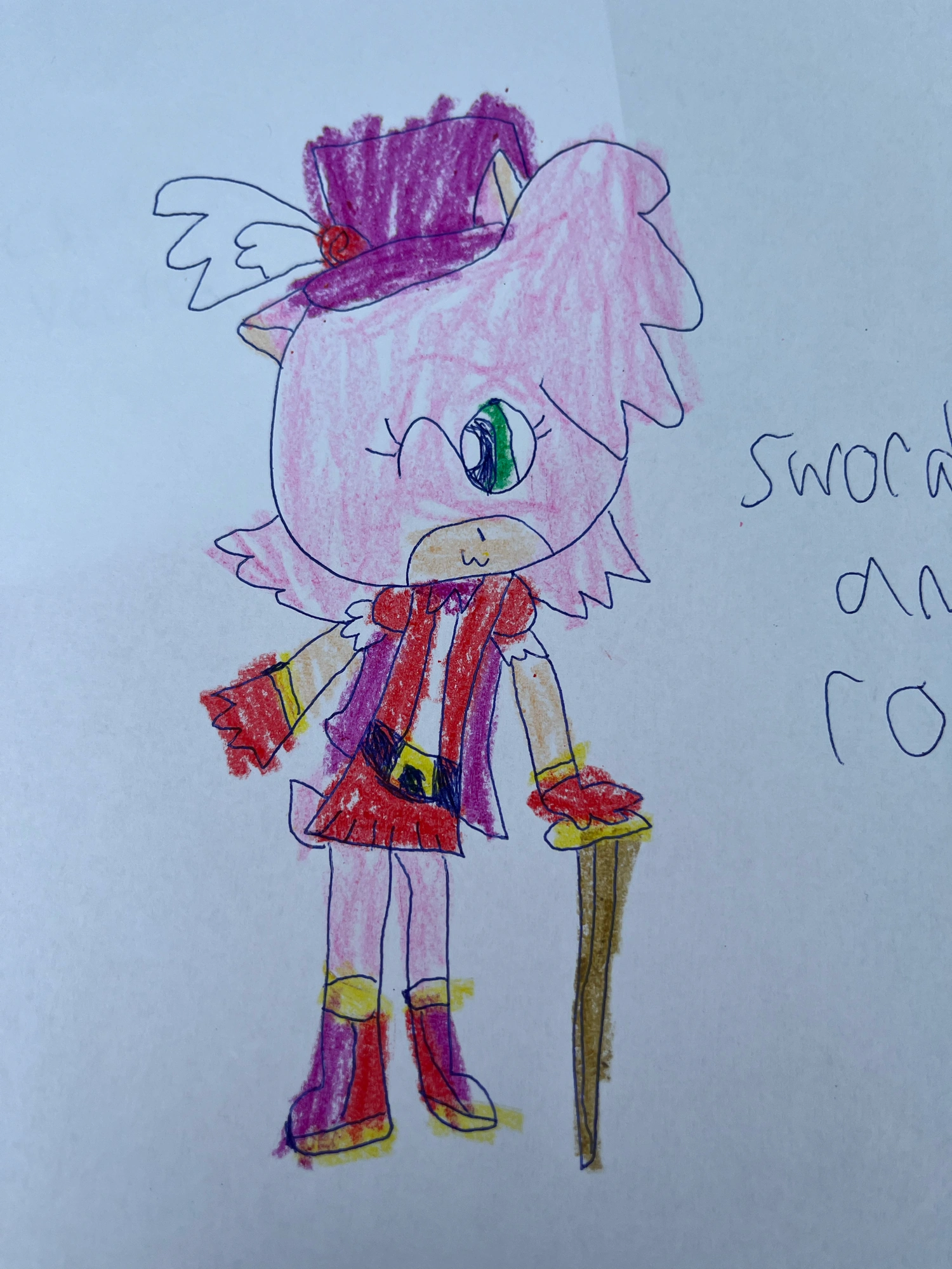 Amy rose: showtime!: swordfighter amy rose | Fandom