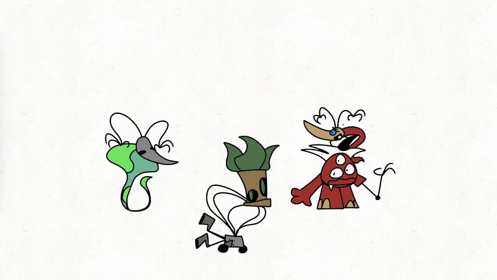 Roarick, Knucklehead and Cahoot redesigned | Fandom