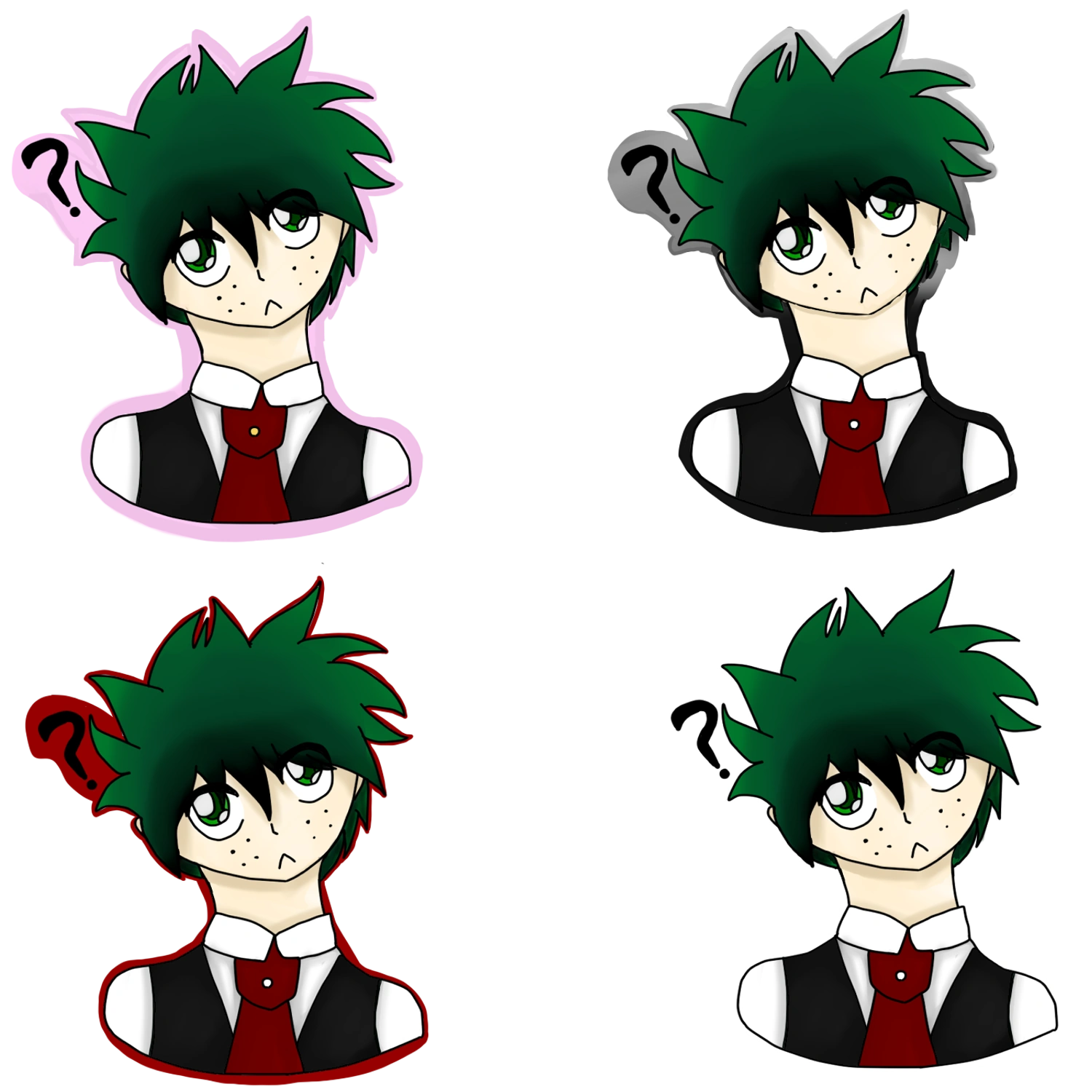 villain Deku stickers :> | Fandom