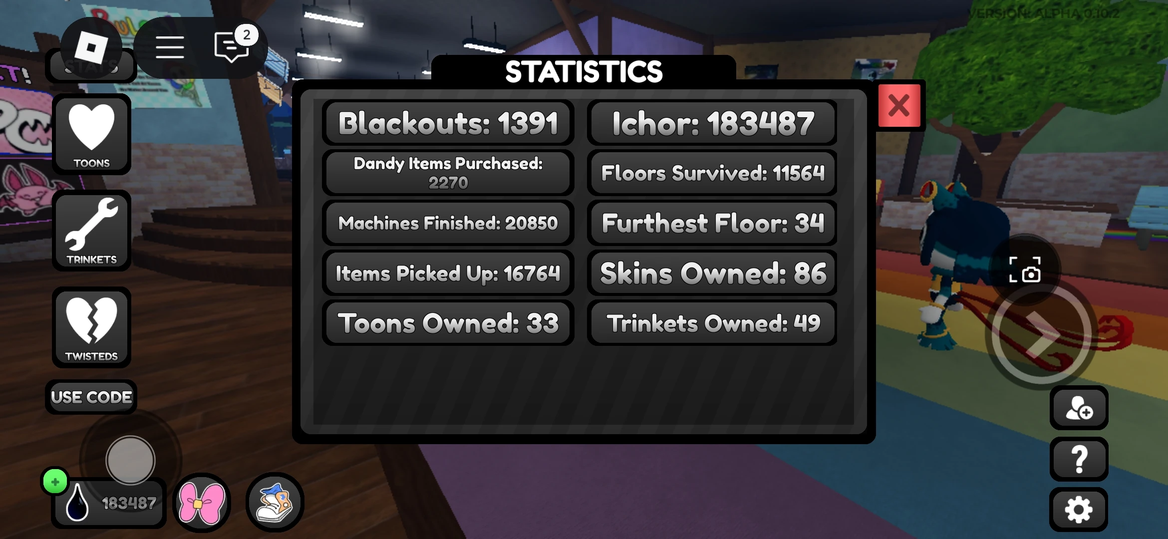 I think my 10k floors survived would be a great flex to DC ppl | Fandom