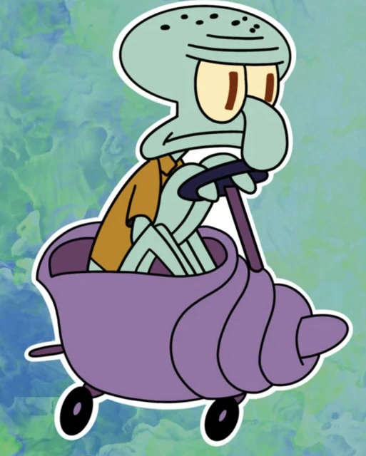 Squidward sticker | Fandom