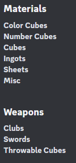 the planned categories. | Fandom