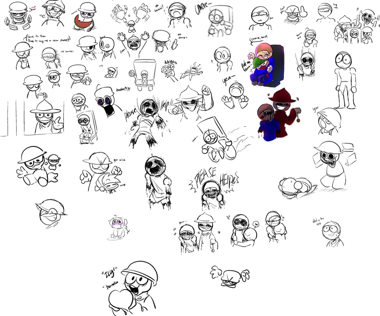 Draw minus bandu or dave from lullaby? (gold or hypno-idc rlly) | Fandom