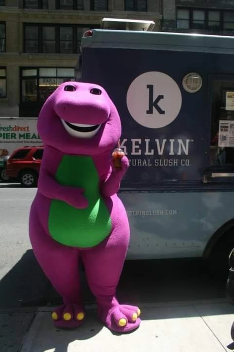 More photos of Barney visiting New York! (2011) | Fandom