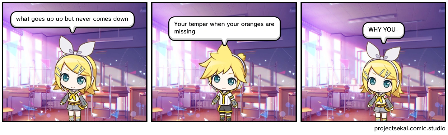 I made my best friend’s comic onto Project Sekai Comic Studio | Fandom