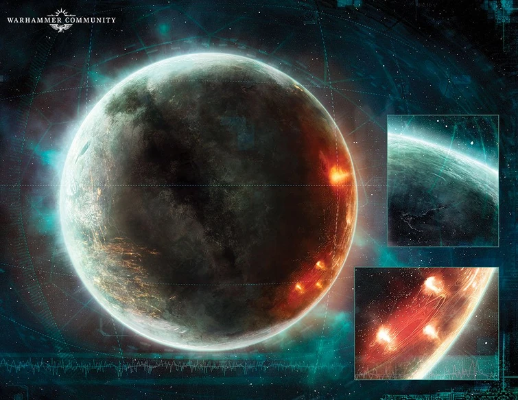 What does the surface of a Forge World look like? | Fandom