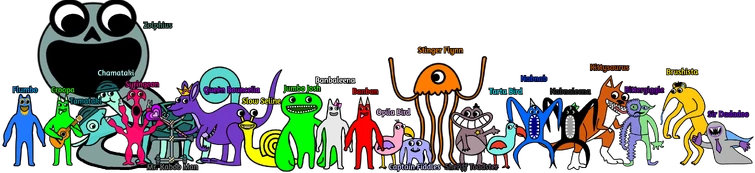 Garten of banban character murals hd remaster | Fandom