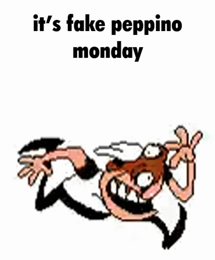 it's fake peppino monday | Fandom