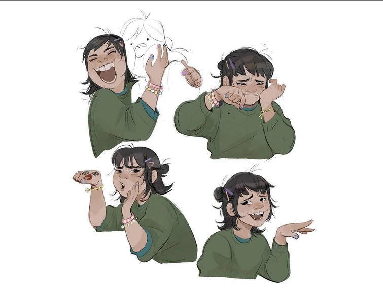 Concept arts of Grace Hsieh from Inside Out 2 | Fandom