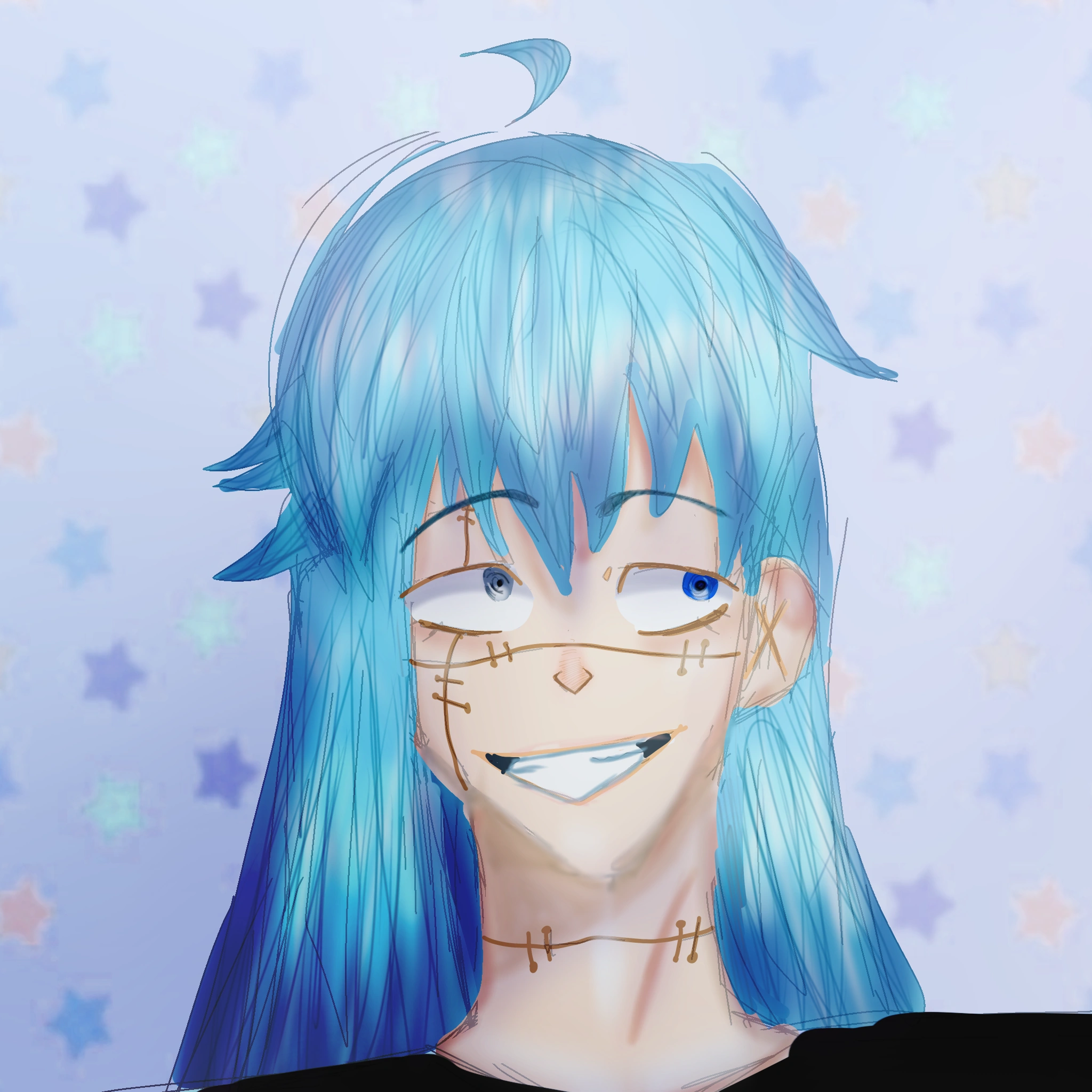 Mahito drawing but I over-shaded it | Fandom