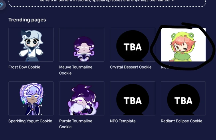 looked through a random category page to take a look whats trending ...