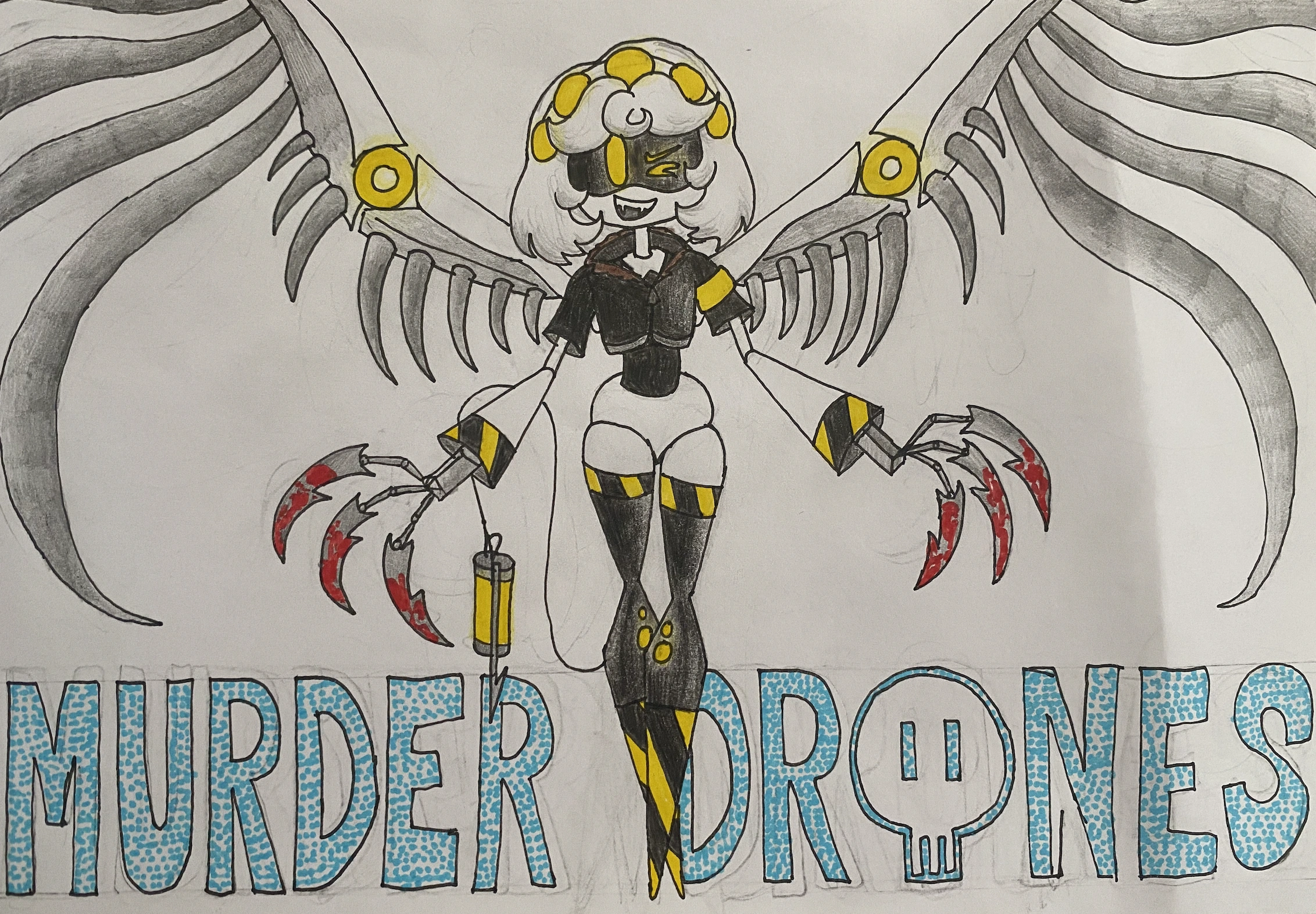 Redrawing all the Murder Drones Thumbnails!!! | Fandom