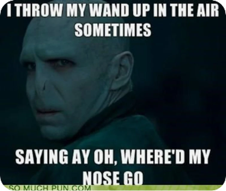 Voldemort nose memes! | Fandom