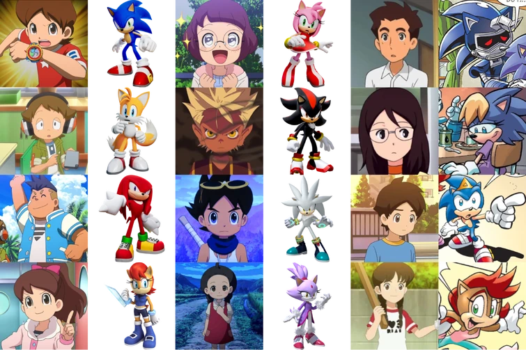 Sonic characters as Yo-Kai Watch characters | Fandom