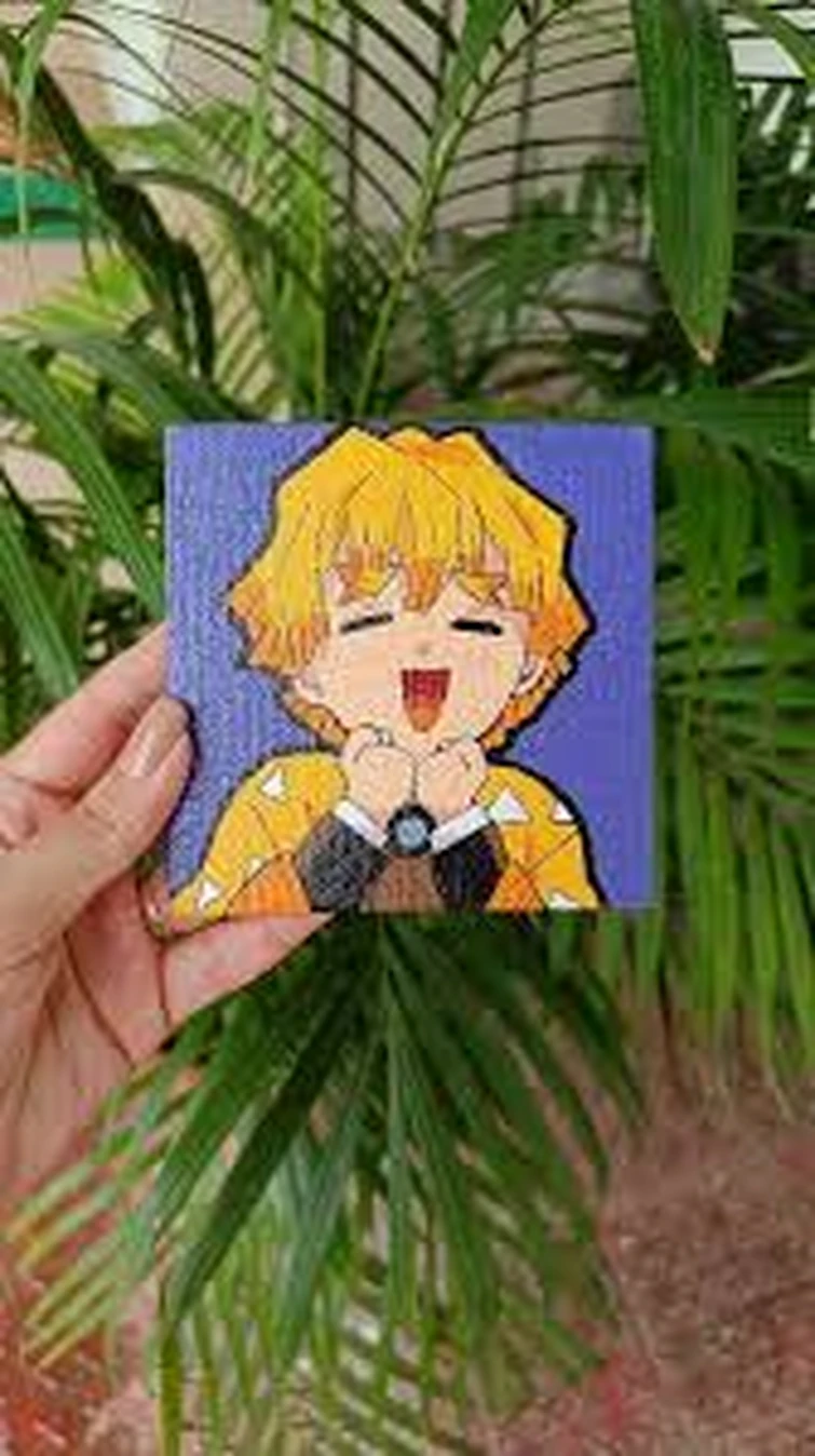 Zenitsu mini painting | Fandom