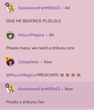 Shikyou fans plz interact