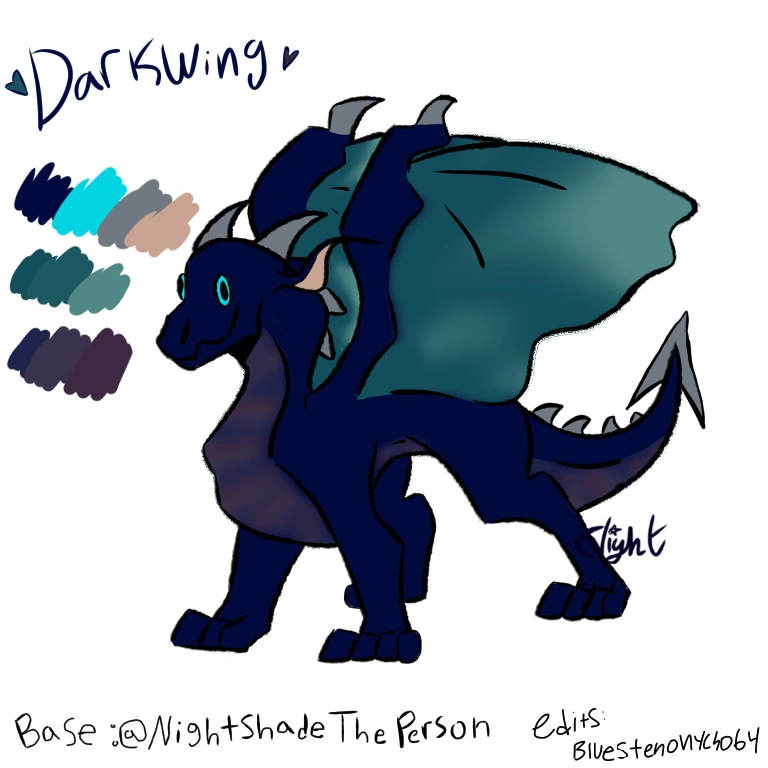 Non WoF dragon Oc basefill! | Fandom