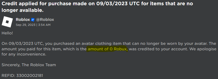 Ah, thanks for the refund. | Fandom