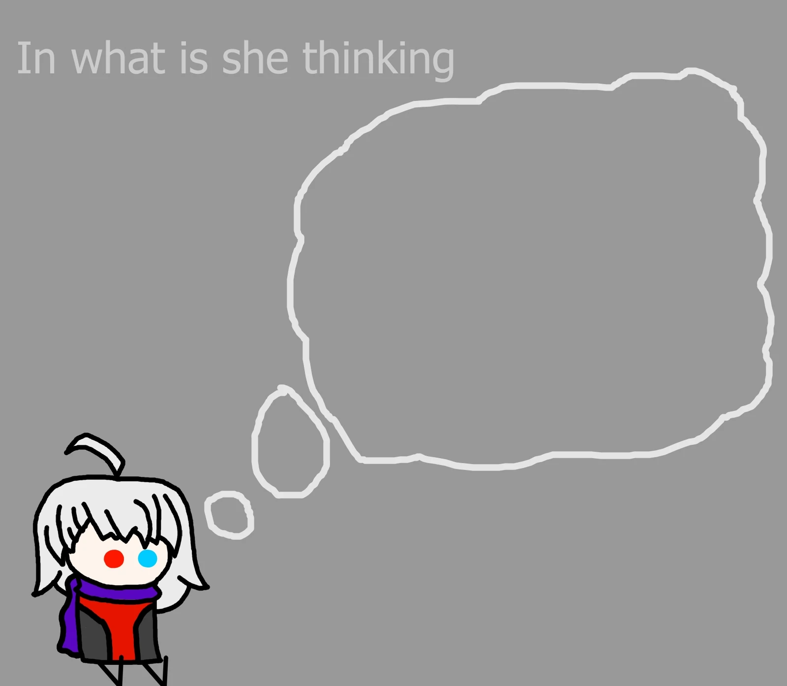 In what is she thinking? | Fandom
