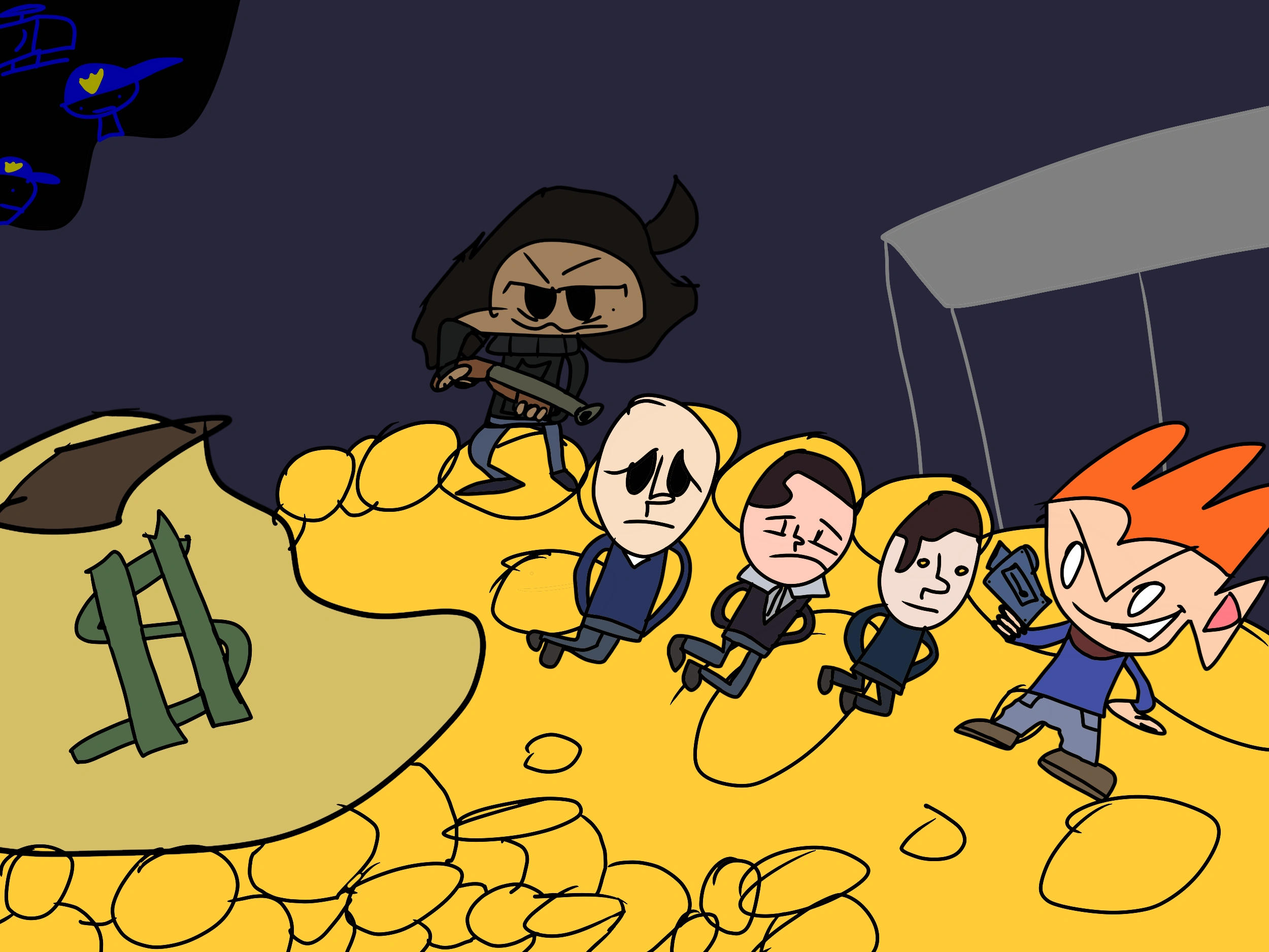 A dastardly duo (Art) | Fandom