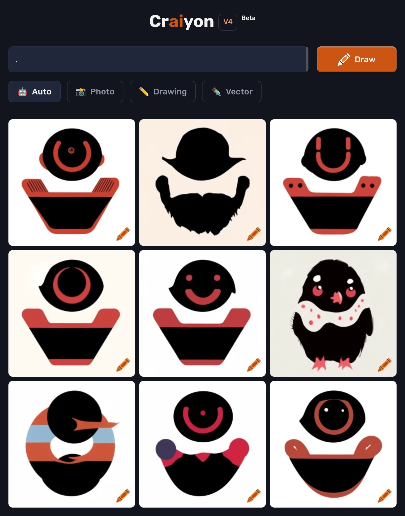 v-5 variant Craiyon | Fandom