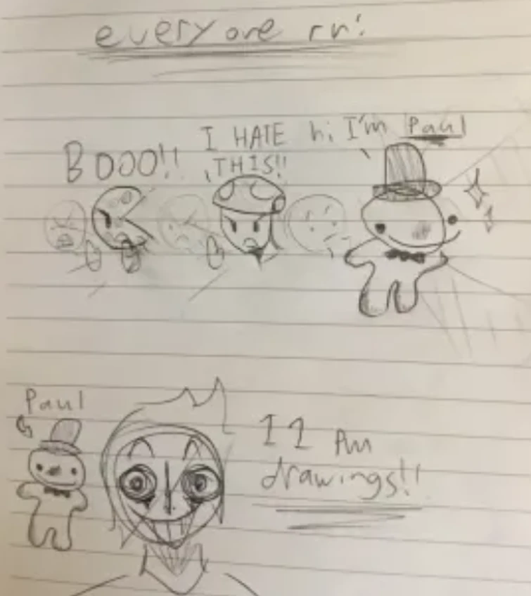 and yet again, 11 pm brainrot art | Fandom