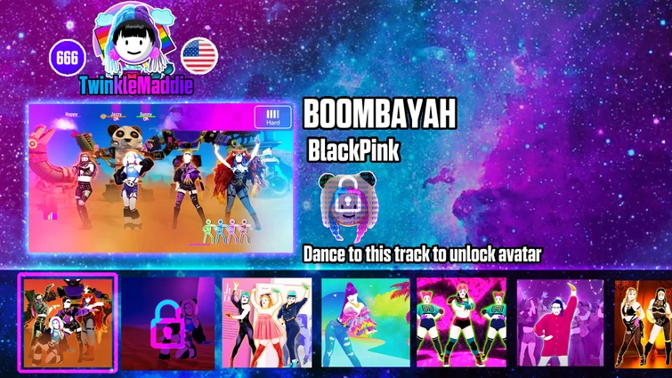 Fanmade menu concept for just dance 2022 | Fandom