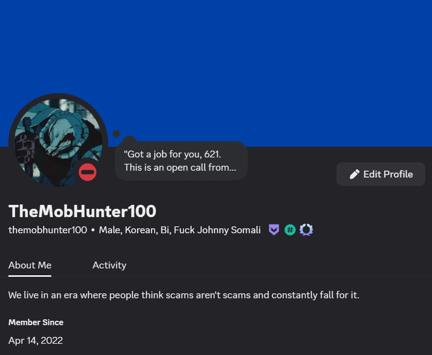 Rate my Discard profile or sumthing. | Fandom