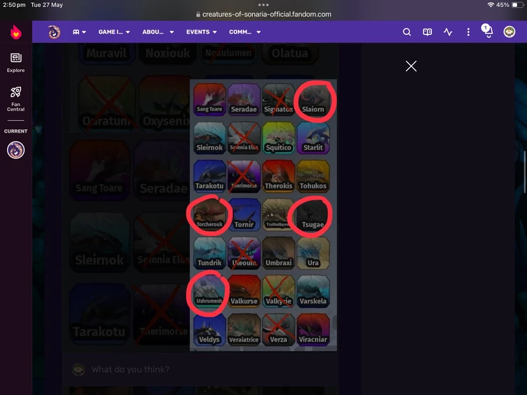 LF missing specs | Fandom