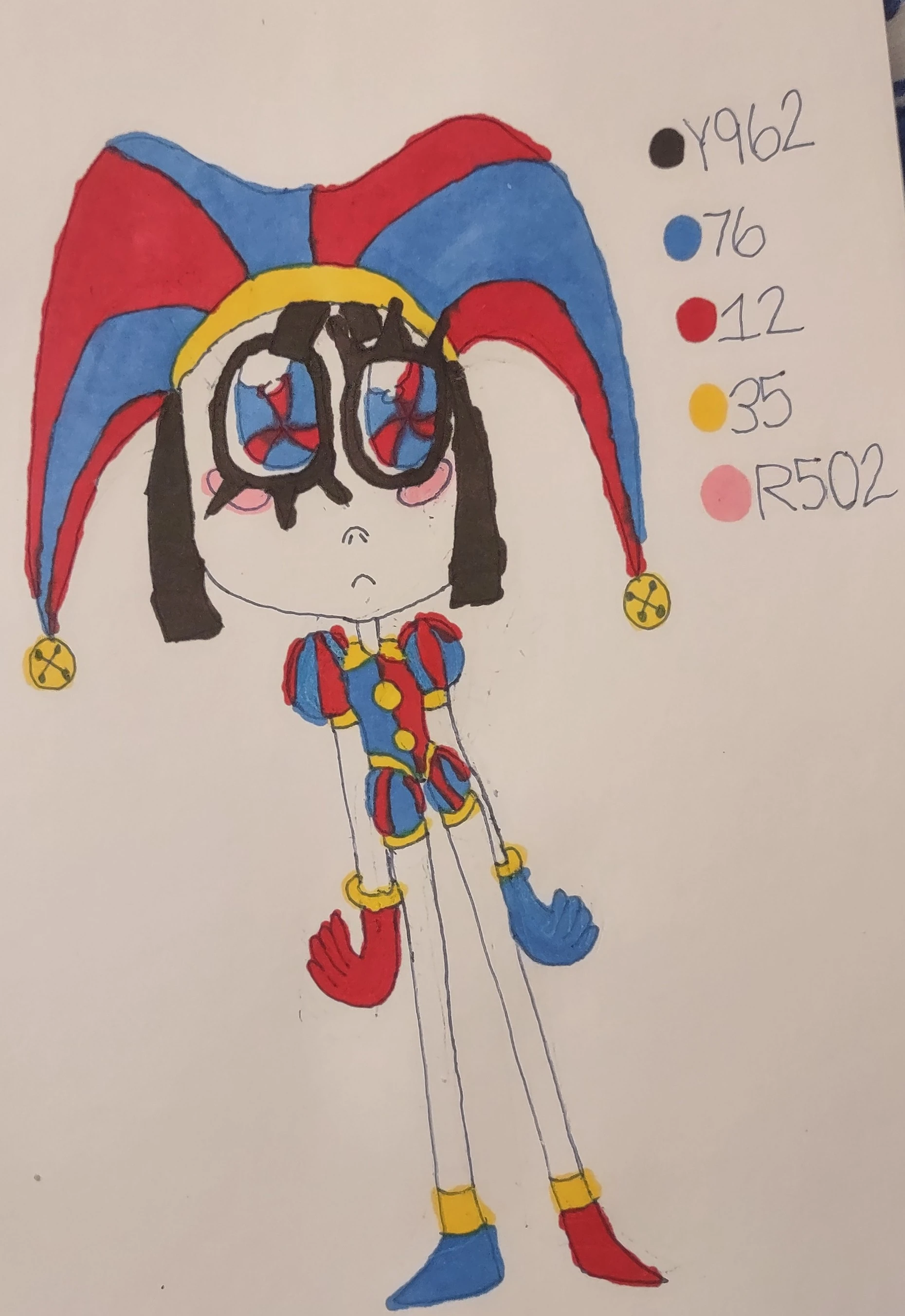 Just drew Pomni in my art style! | Fandom