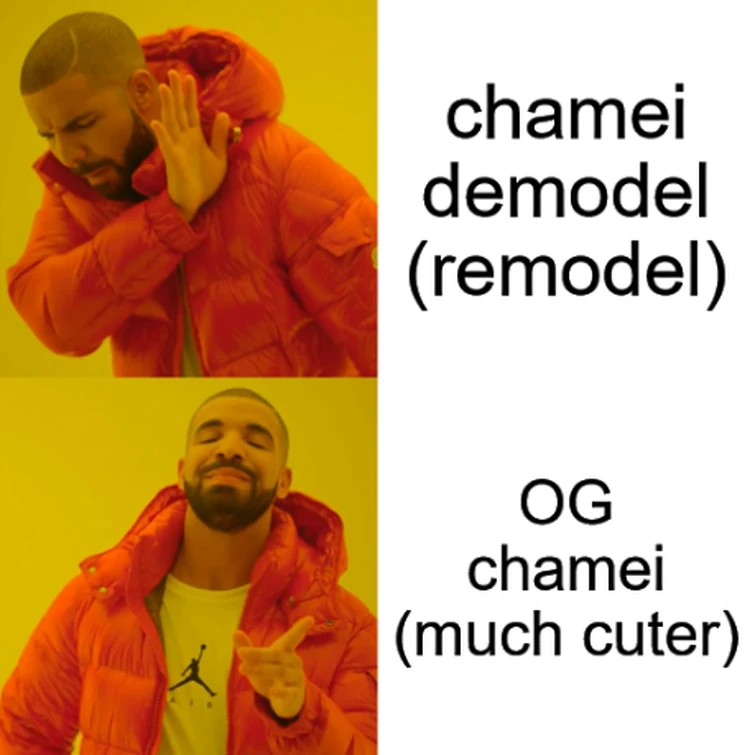 chamei redesign is way better than current chamei | Fandom