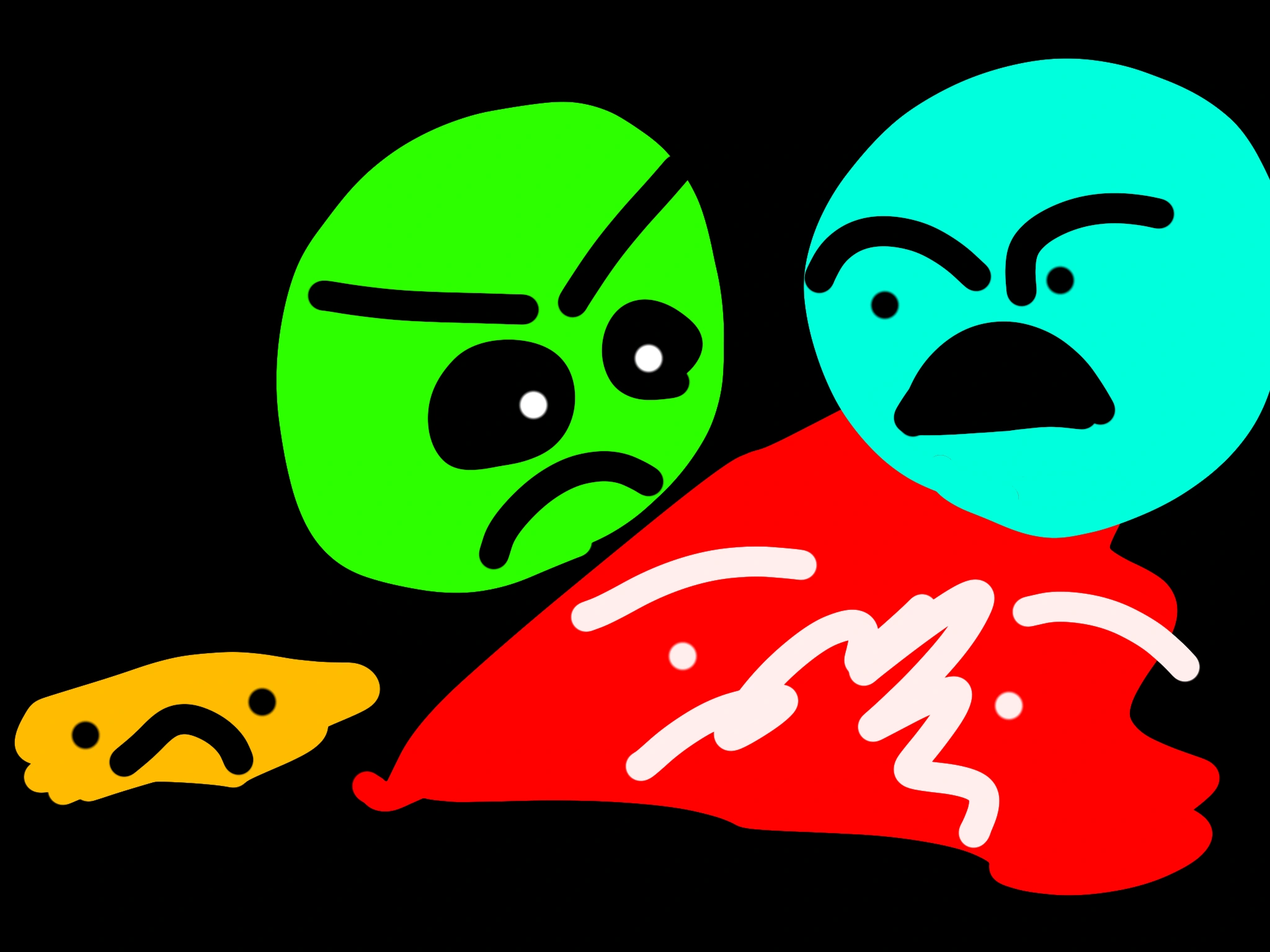 Nothing but a puddle. | Fandom