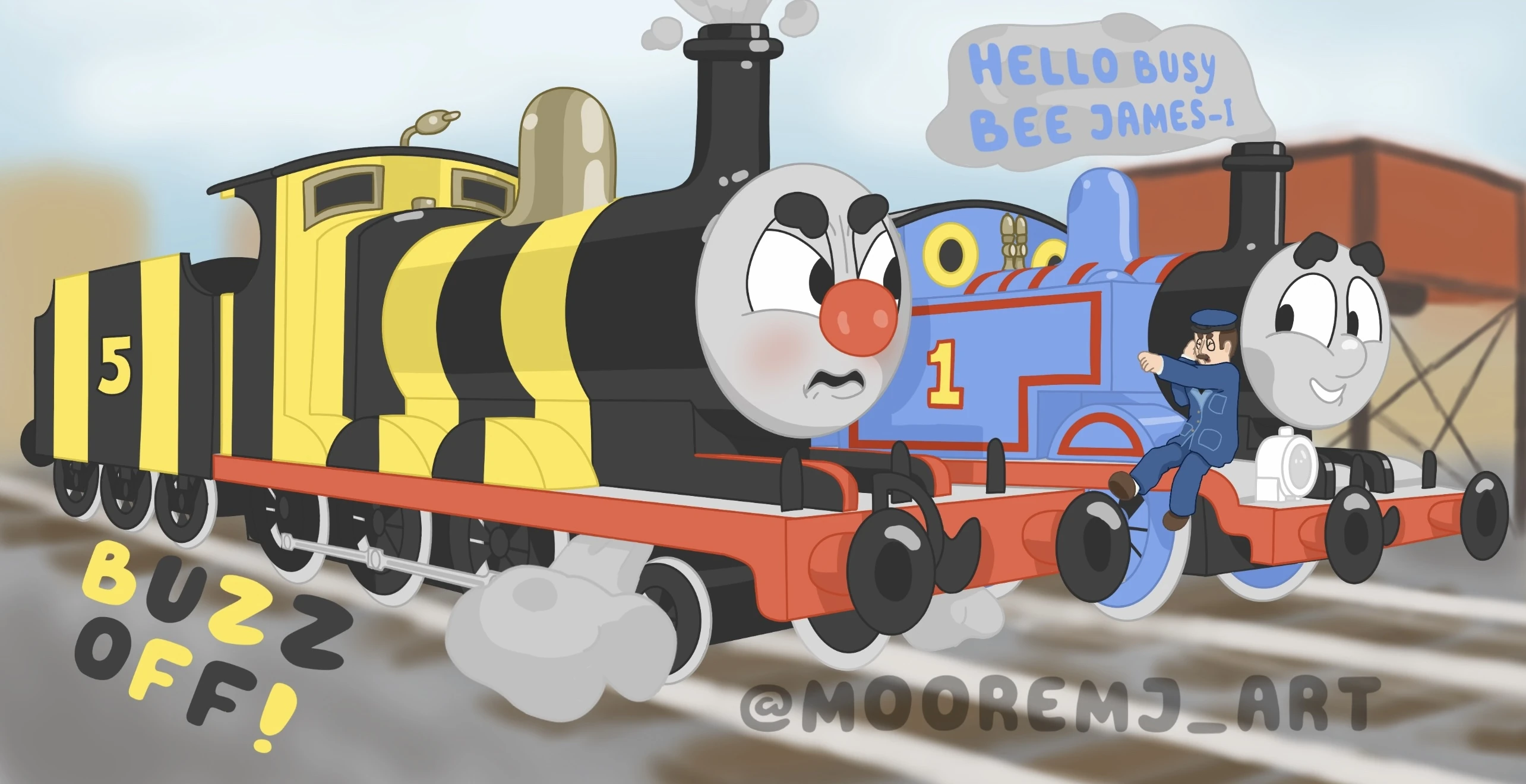 “Buzz Off Thomas!” | Fandom
