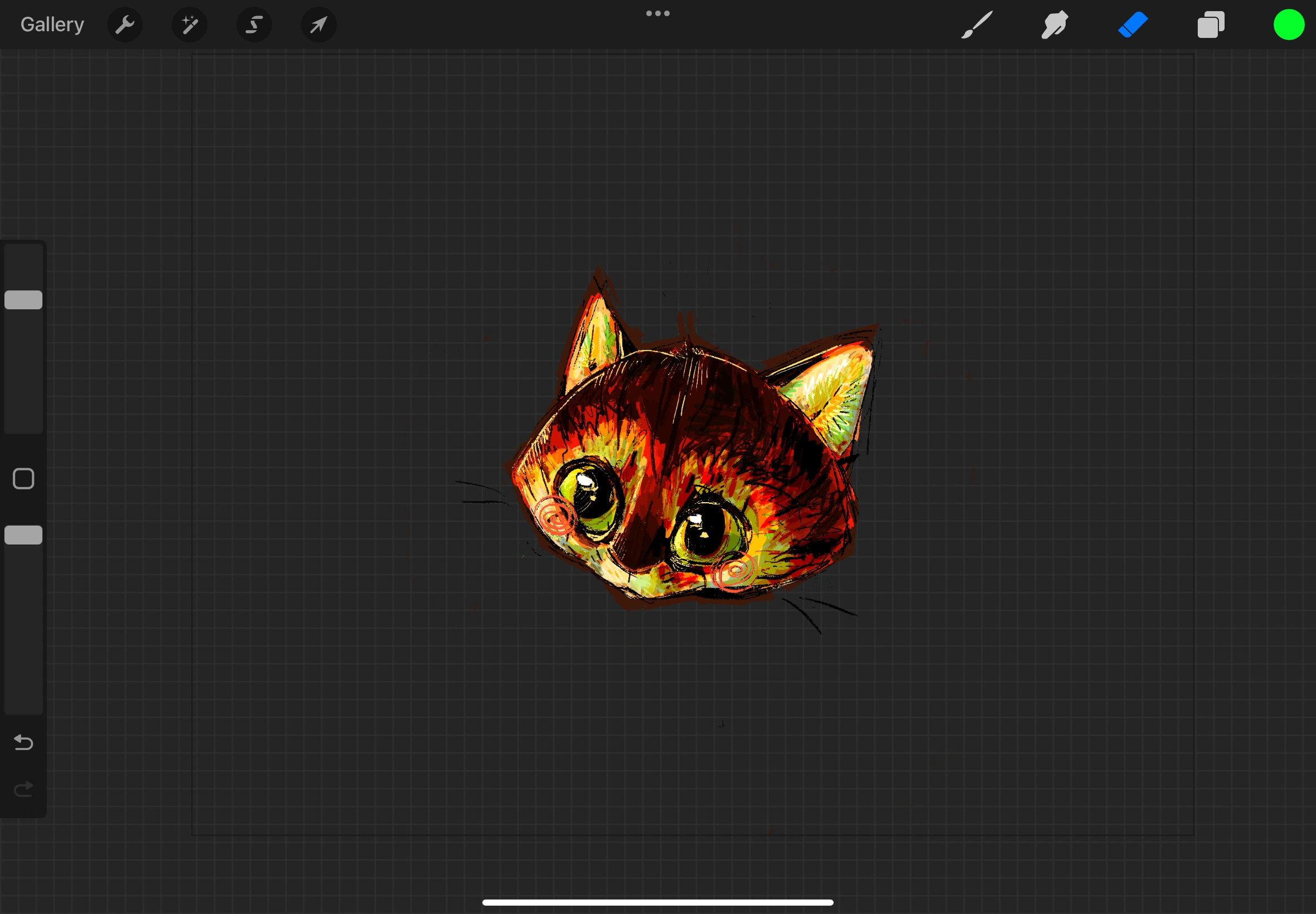 Quick kitty doodle!! | Fandom