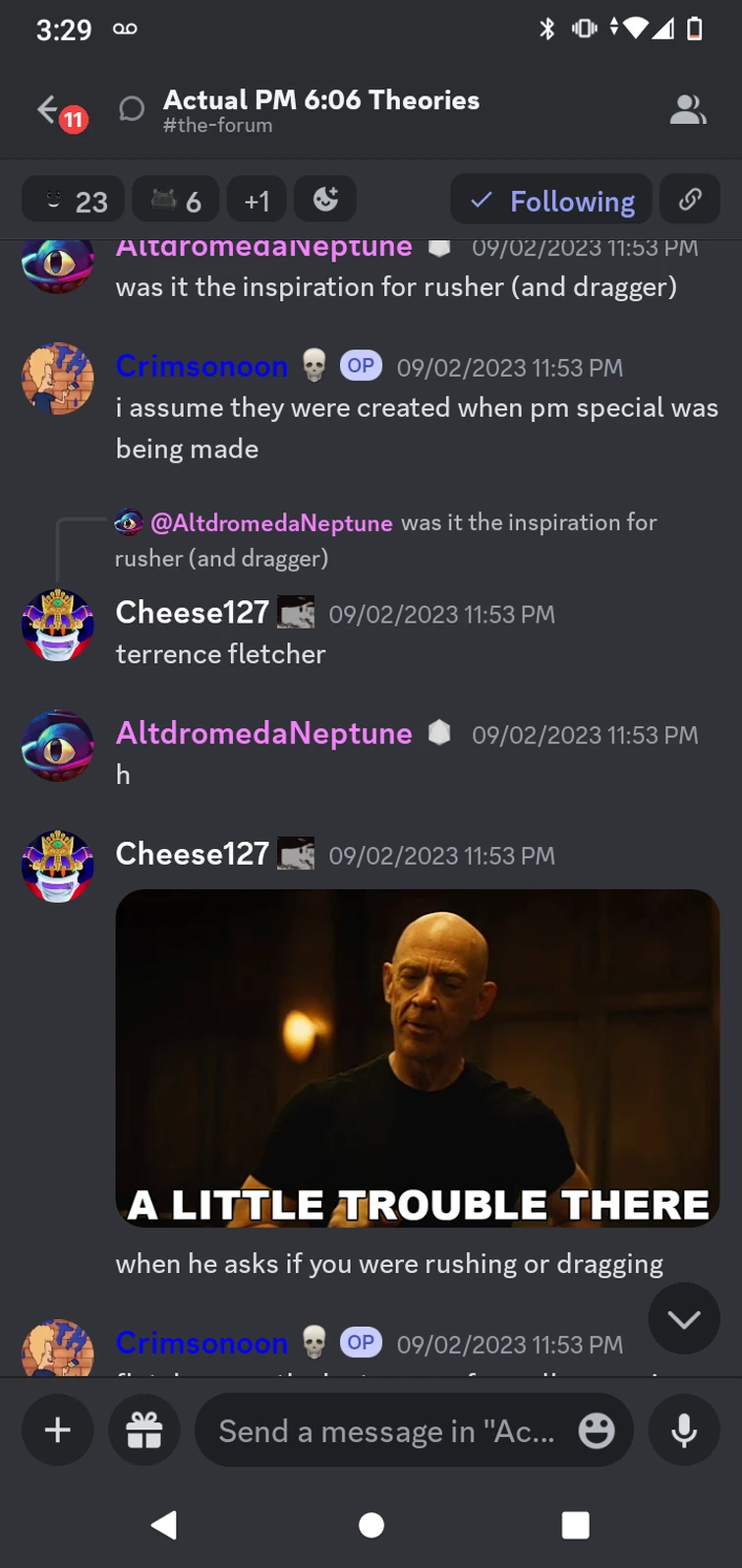 Cheese confirms where they got the inspiration of rusher and dragger ...