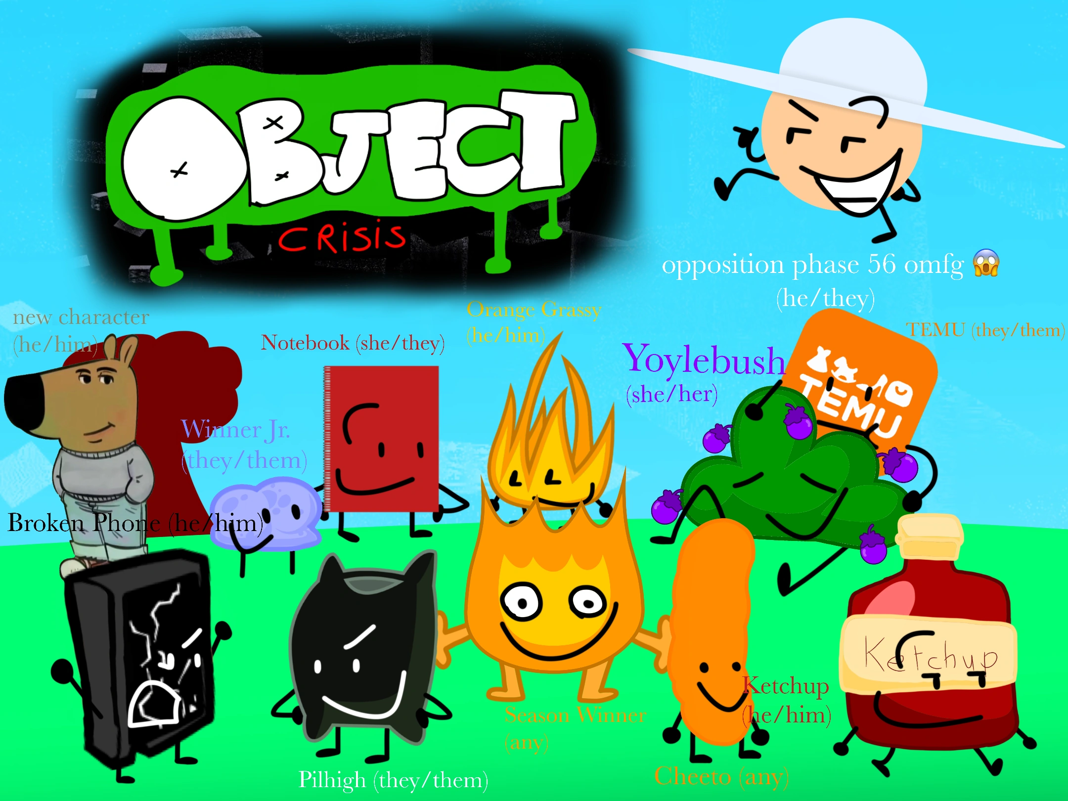 contestants for an object show i'm probably never gonna make | Fandom