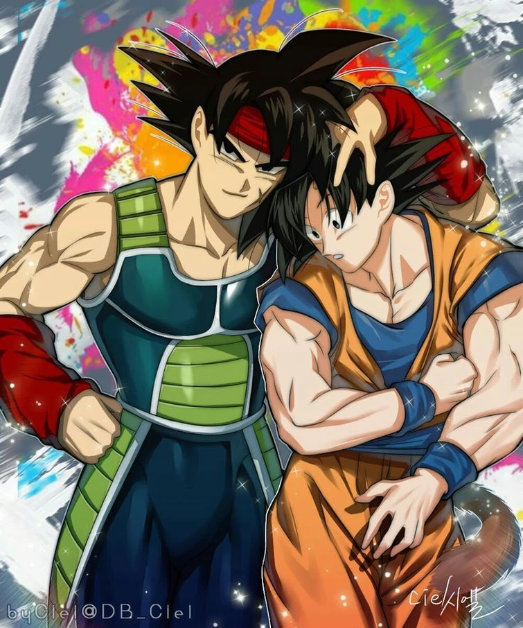 Bardock and Goku - Father/Son Fanart... | Fandom