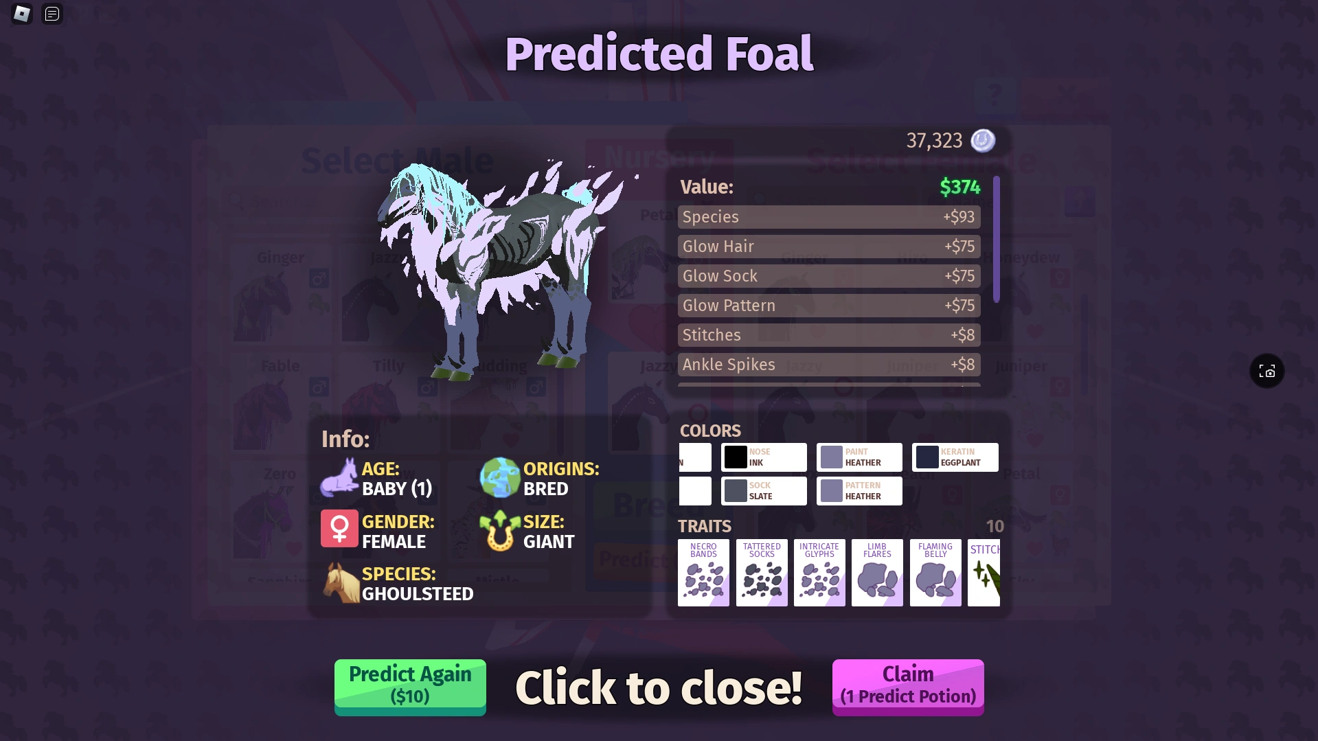 SO uh... 3rd triple glow ghoulsteed i've predicted | Fandom