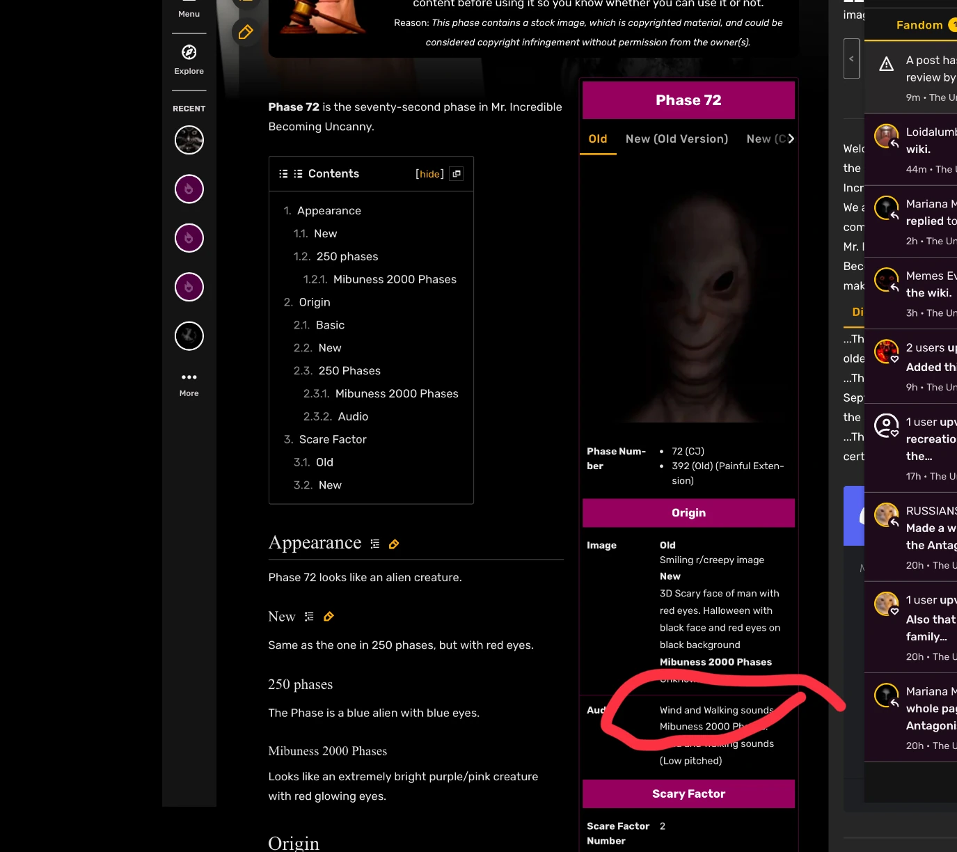 do we even know the (exact) audio of 72 | Fandom