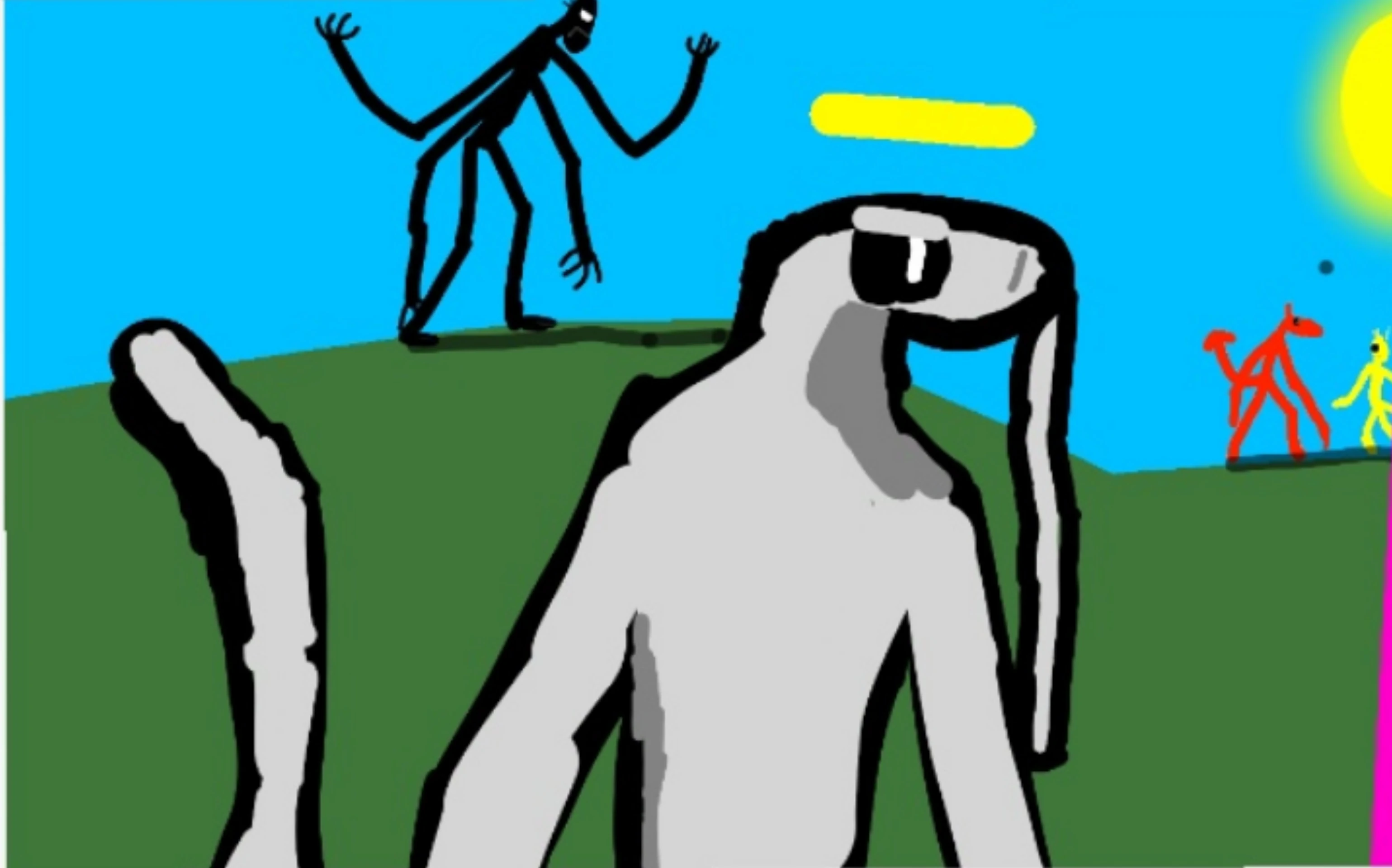 My drawing of the giant royal (StickNodes Trevor Henderson) | Fandom