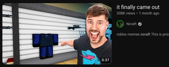 ngl the mrbeastify chrome extension fits well sometimes (don't mind the ...